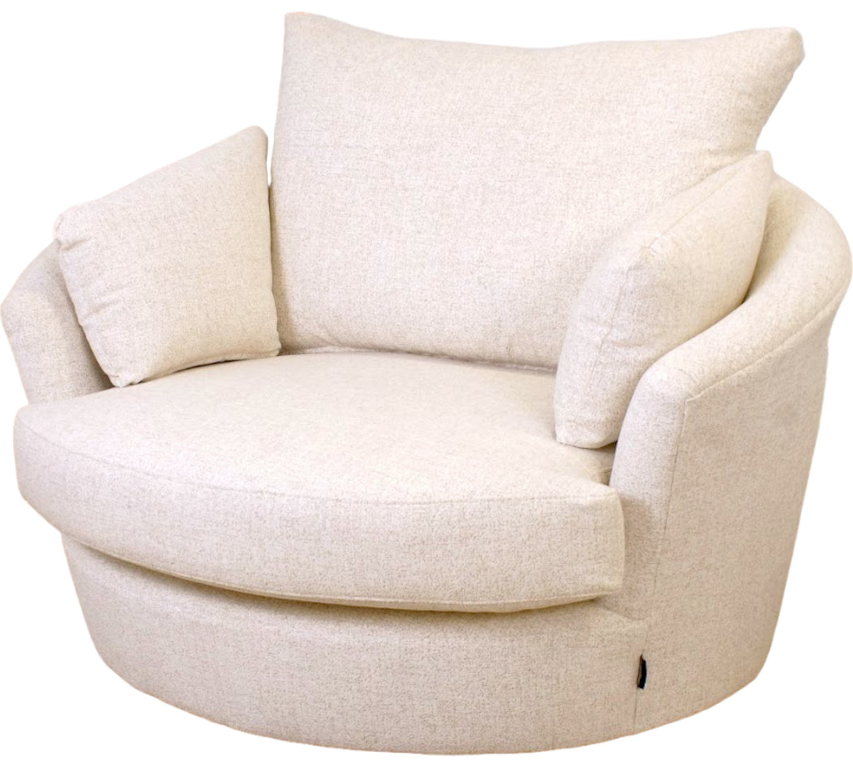 Swivel Cuddle Chair – New England Sofa Design