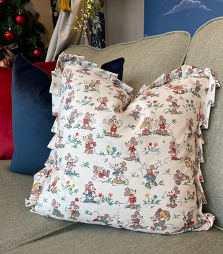 Disney x Sanderson Mickey & Minnie Scatter cushion – New England Sofa ...