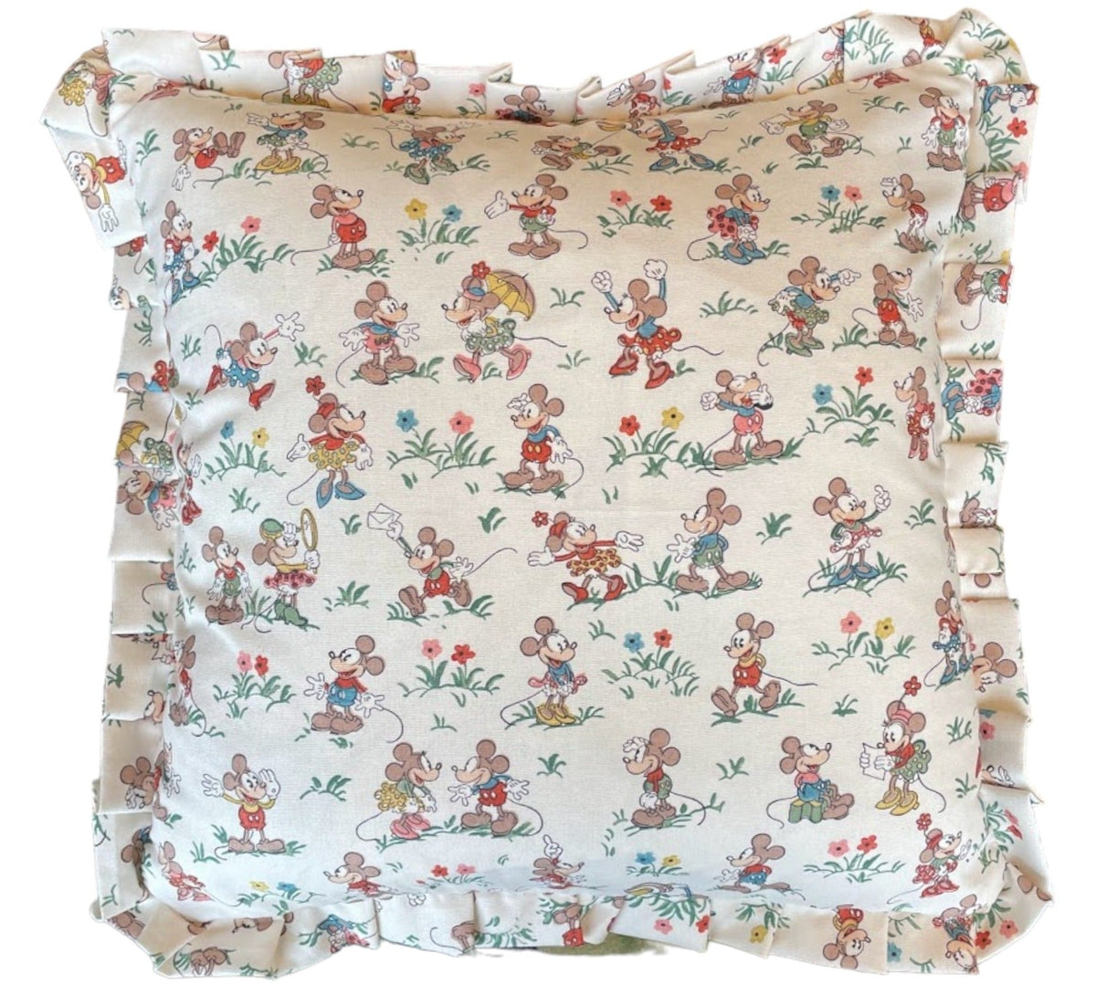 Disney x Sanderson Mickey & Minnie Scatter cushion – New England Sofa ...